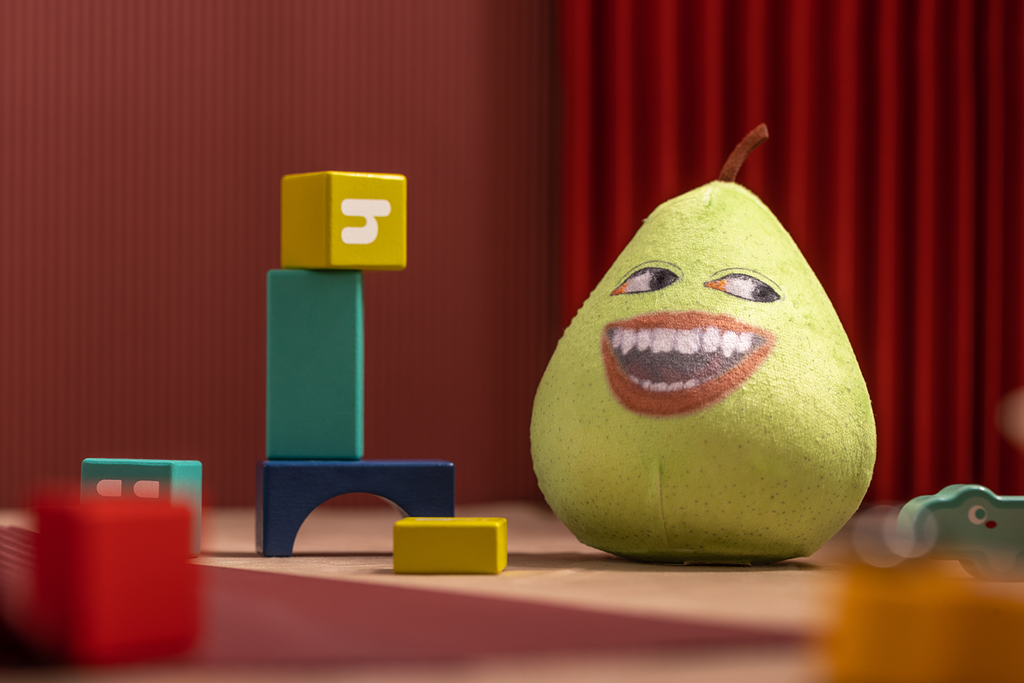 Pear Plush Toy – Annoying Orange